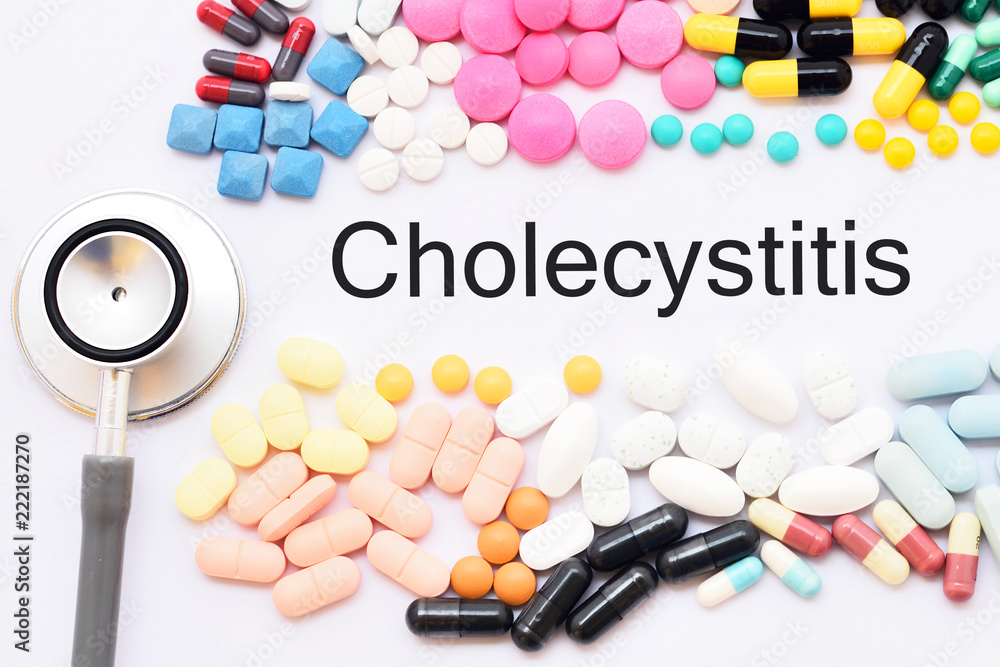 Drugs for cholecystitis treatment, disease of bile duct and gallbladder ...