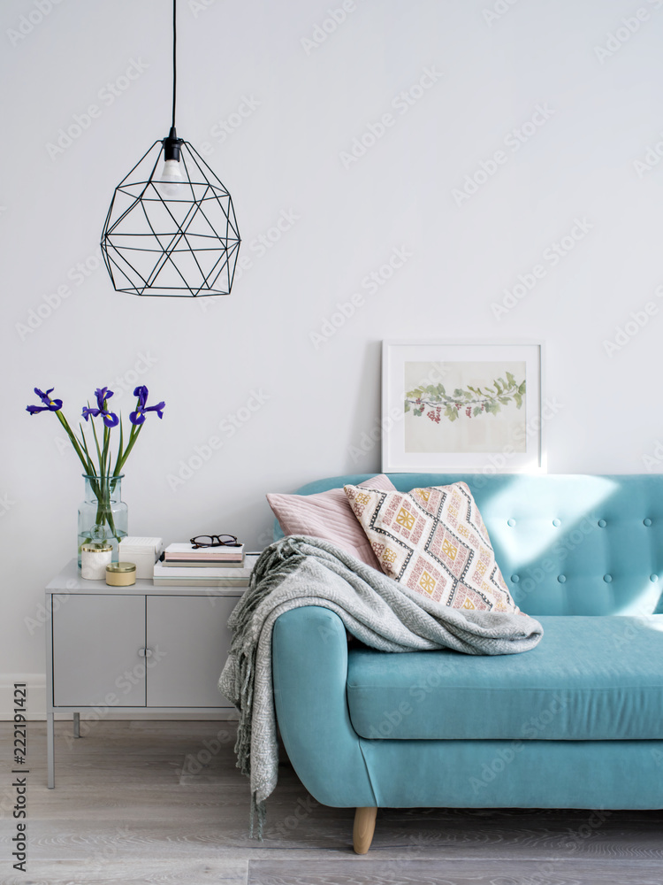 Sofa in the living room. Stock Photo | Adobe Stock