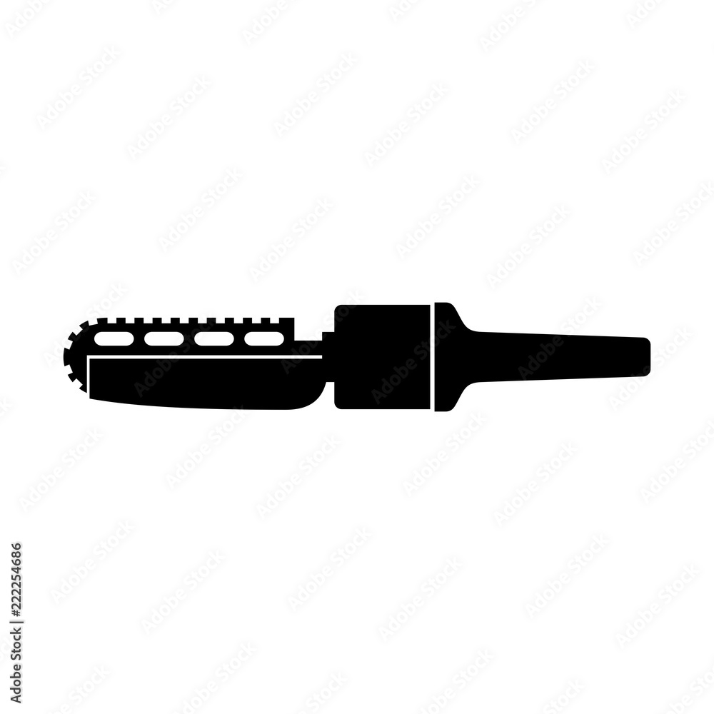 Electric fish scaler Stock Illustration | Adobe Stock