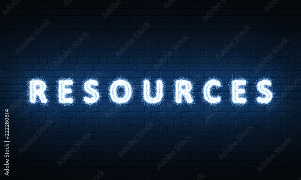 RESOURCES Stock Photo | Adobe Stock