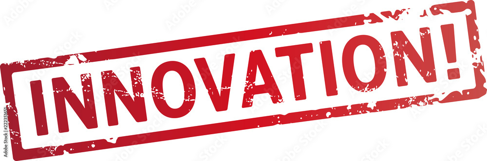 roter stempel innovation Stock Vector | Adobe Stock