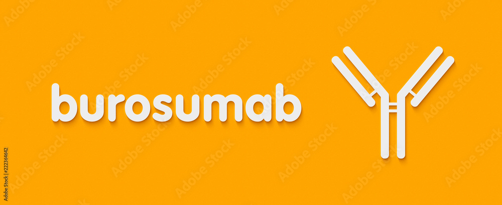 Burosumab monoclonal antibody drug. Used in treatment of X-linked ...
