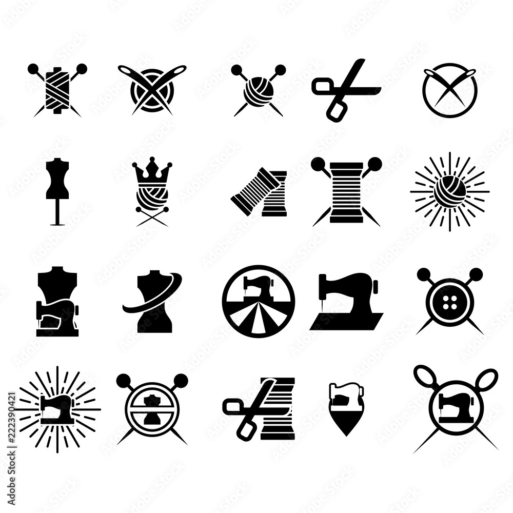 Taylor Logo. Fashion Icon. Tailor Symbol. Vector Eps 08. Stock Vector ...