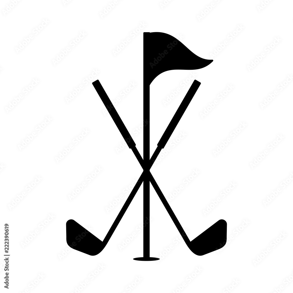 Golf Icon. Sport Symbol. Icon. Vector Eps 08. Stock Vector | Adobe Stock