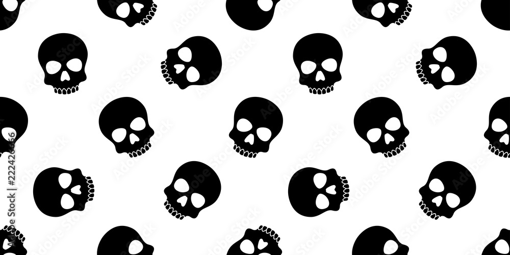 Skull Background Repeat