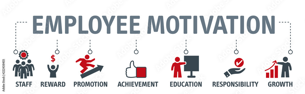 Employee motivation vector illustration business management strategy ...