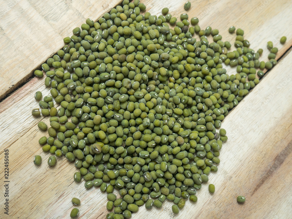 Mung Beans also known as Green Moong, Kacang Hijau, Vigna Radiata Stock ...