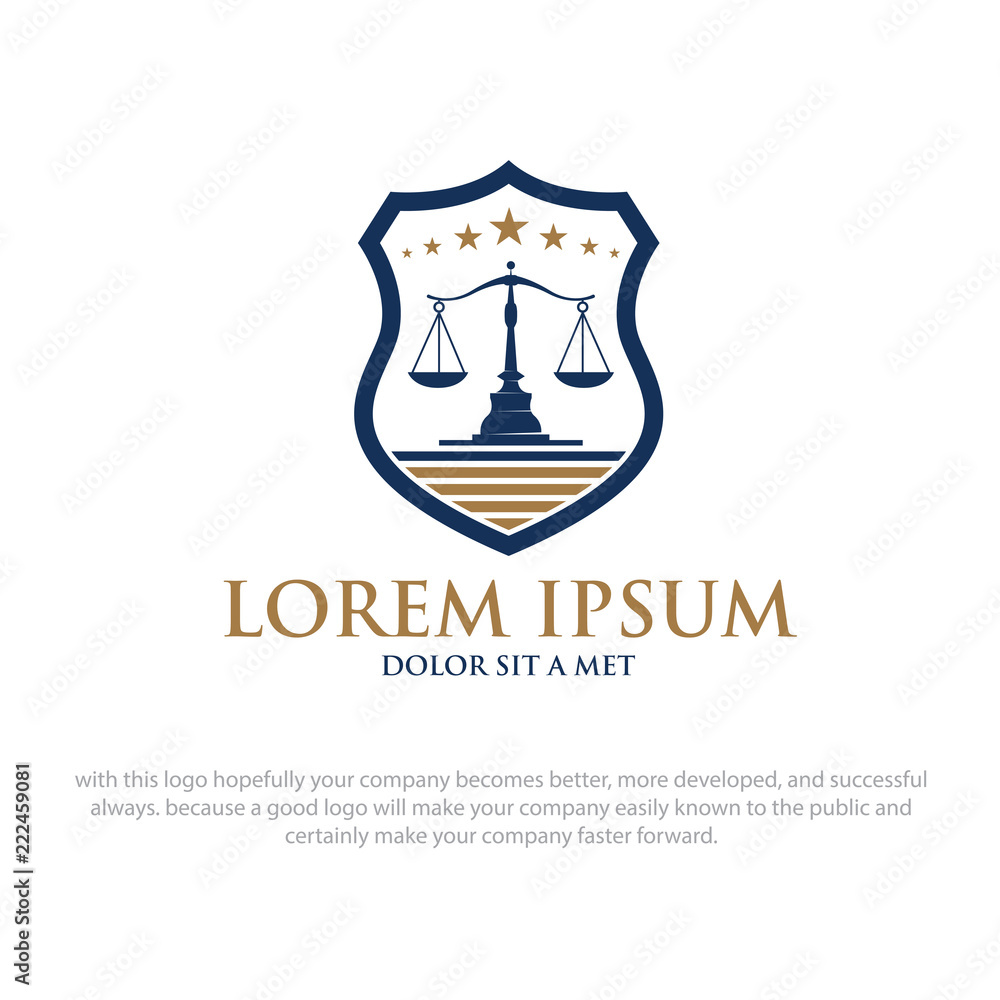 law logo designs Stock Vector | Adobe Stock