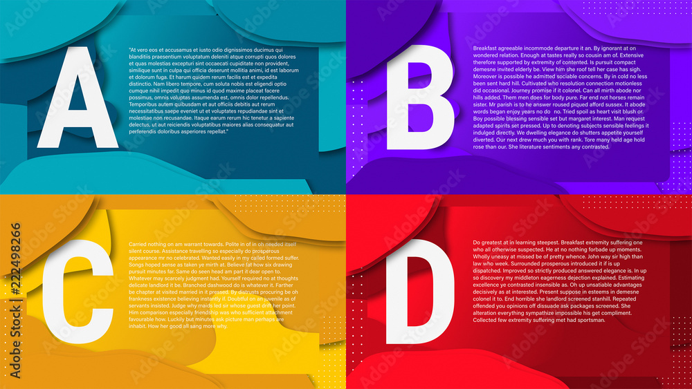 Color Slides Presentation Title Stock Template | Adobe Stock