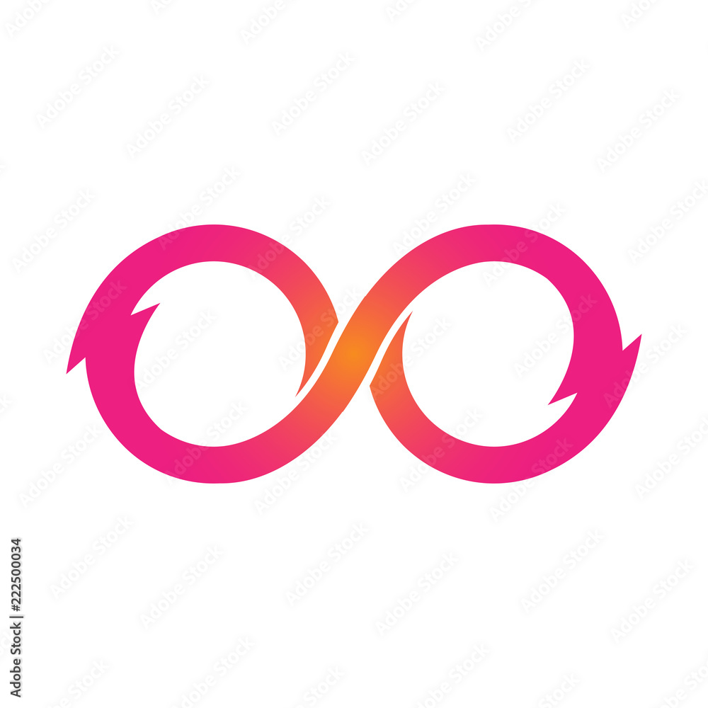 Infinity Symbol Pink