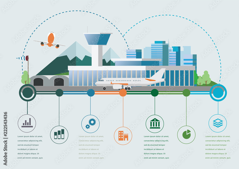 airport Stock Vector | Adobe Stock