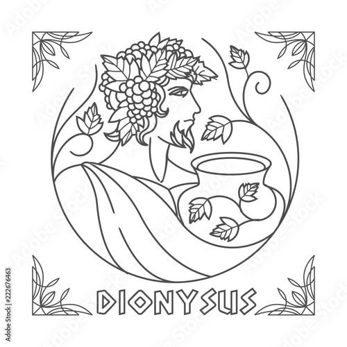 Dionysus Coloring Pages