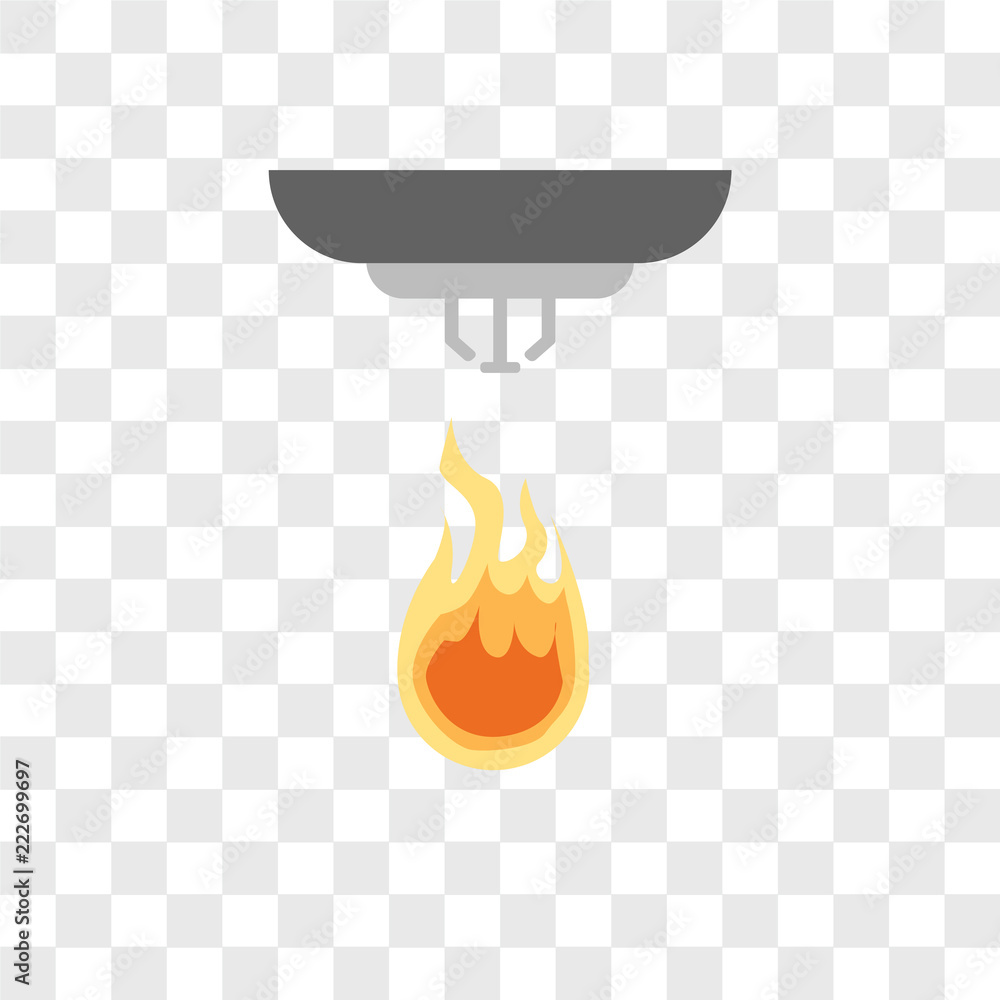 Vecteur Stock sensor icons isolated on transparent background. Modern ...