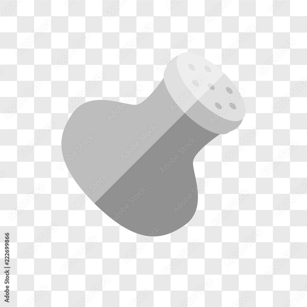 salt icons isolated on transparent background. Modern and editable salt ...