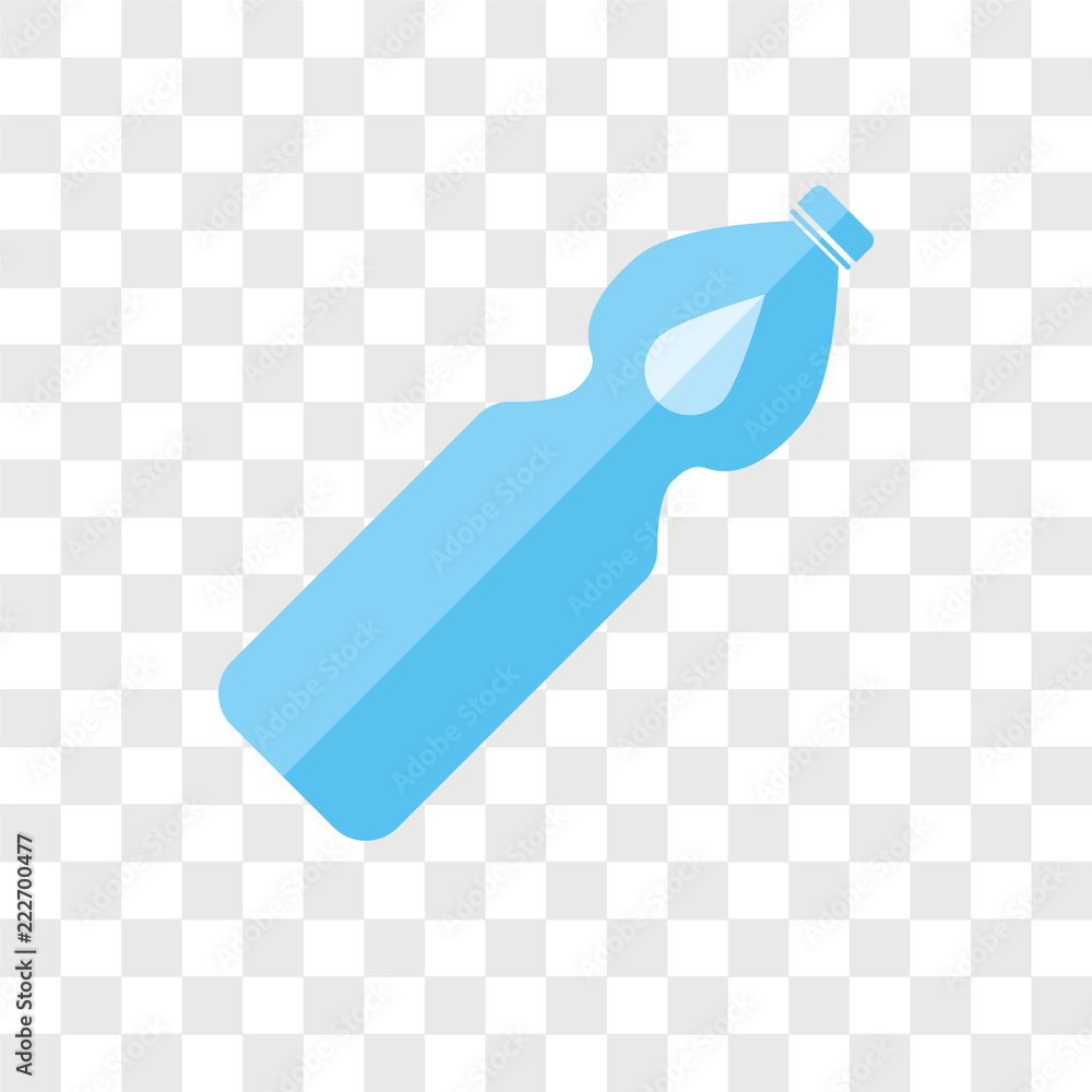 water icons isolated on transparent background. Modern and editable ...