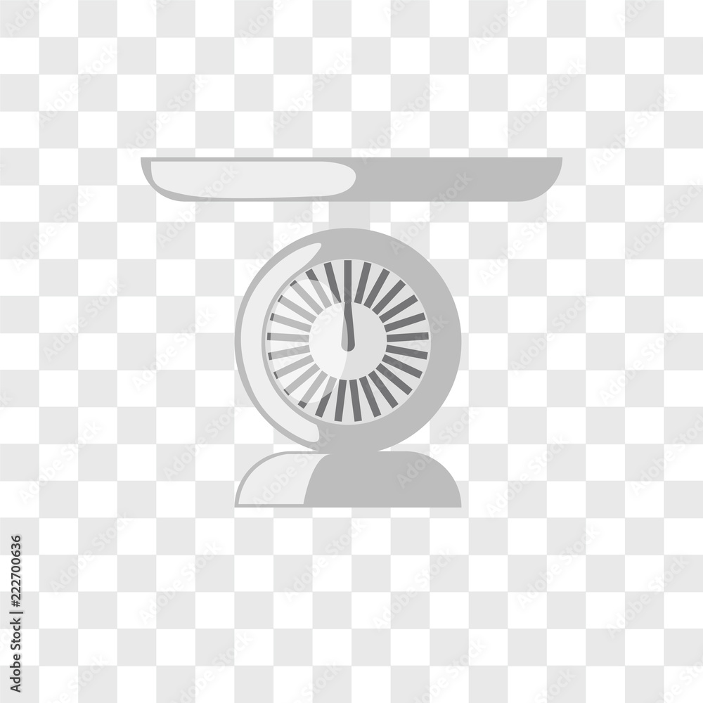 scale icons isolated on transparent background. Modern and editable ...