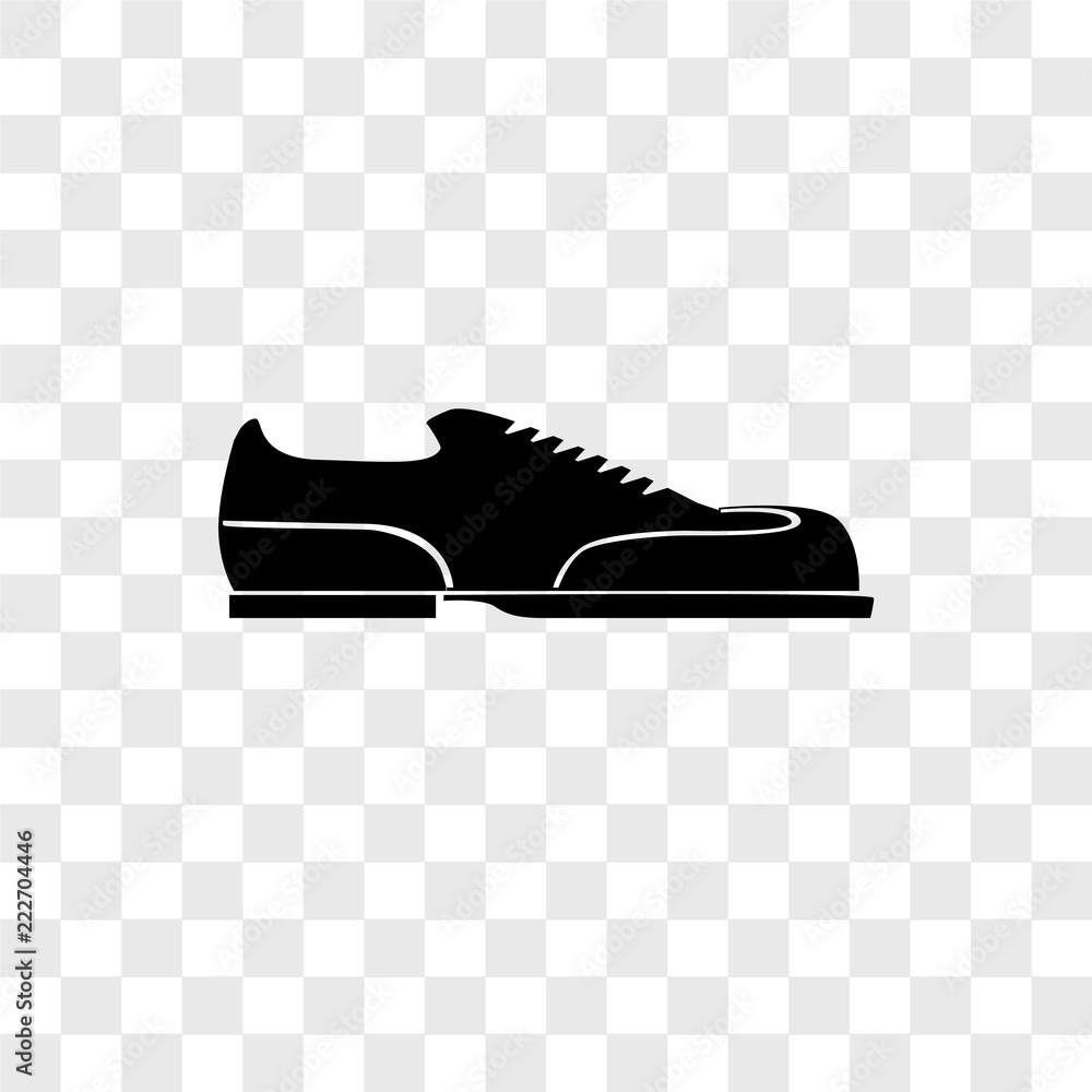 shoes icons isolated on transparent background. Modern and editable ...