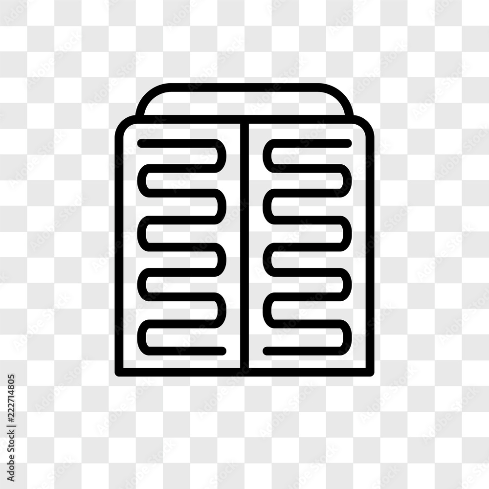 condenser icons isolated on transparent background. Modern and editable condenser icon. Simple ...