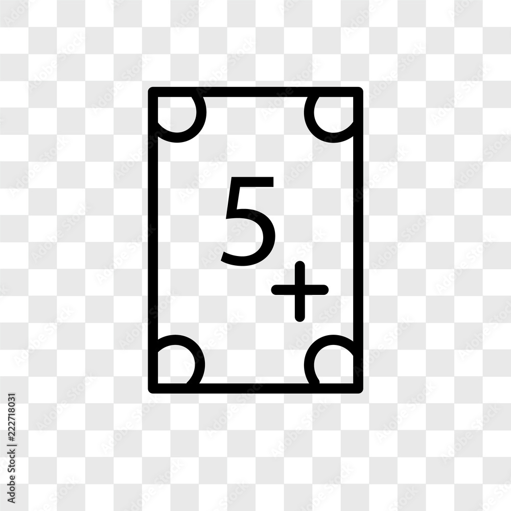 exam icons isolated on transparent background. Modern and editable exam ...