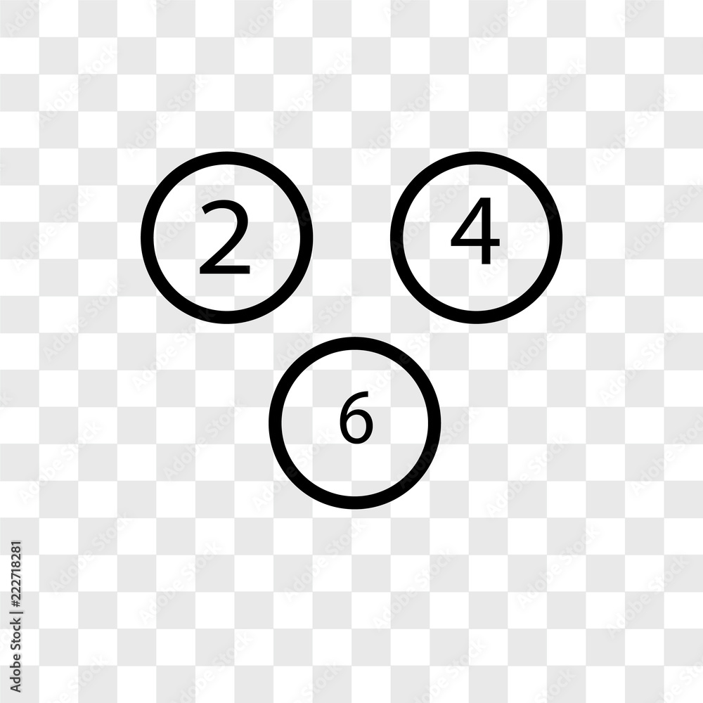 addition icons isolated on transparent background. Modern and editable ...