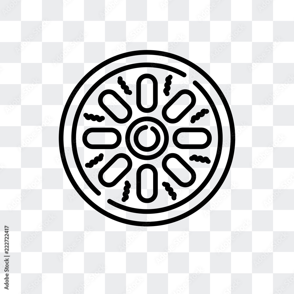 mantou icon isolated on transparent background. Modern and editable mantou icon. Simple icons ...