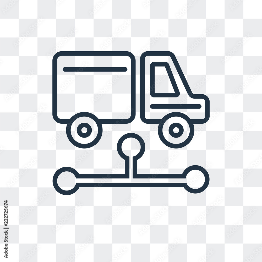 Distribution Icon Vector