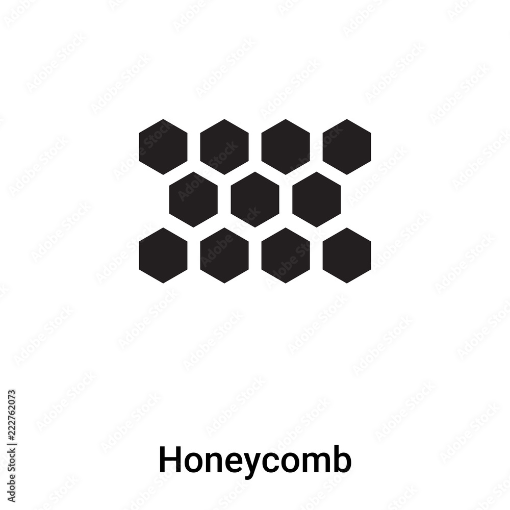 Honeycomb icon vector isolated on white background, logo concept of ...