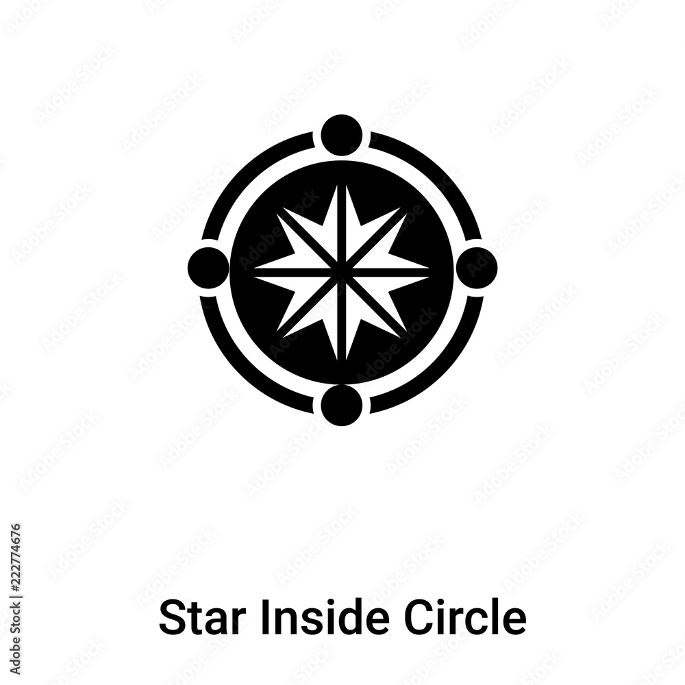 Star Inside Circle Logo