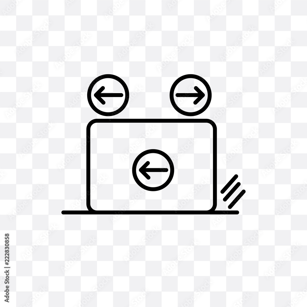 friction icon isolated on transparent background. Simple and editable ...