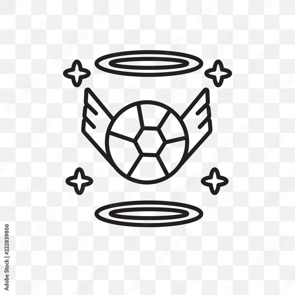 angel icon isolated on transparent background. Simple and editable ...