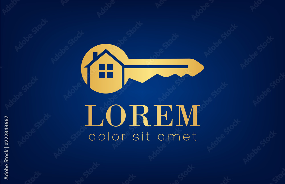 key logo vector Stock Vector | Adobe Stock