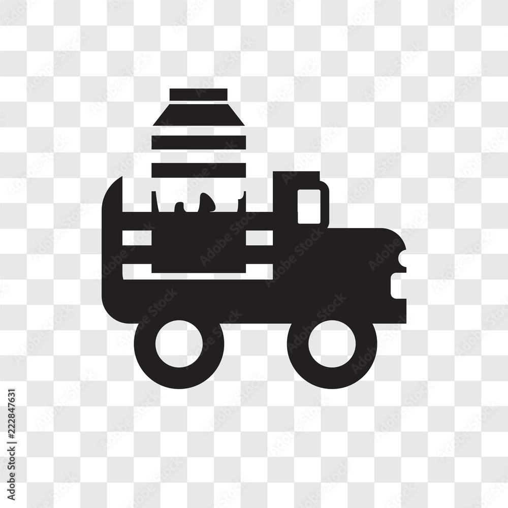 Pick up vector icon isolated on transparent background, Pick up logo ...