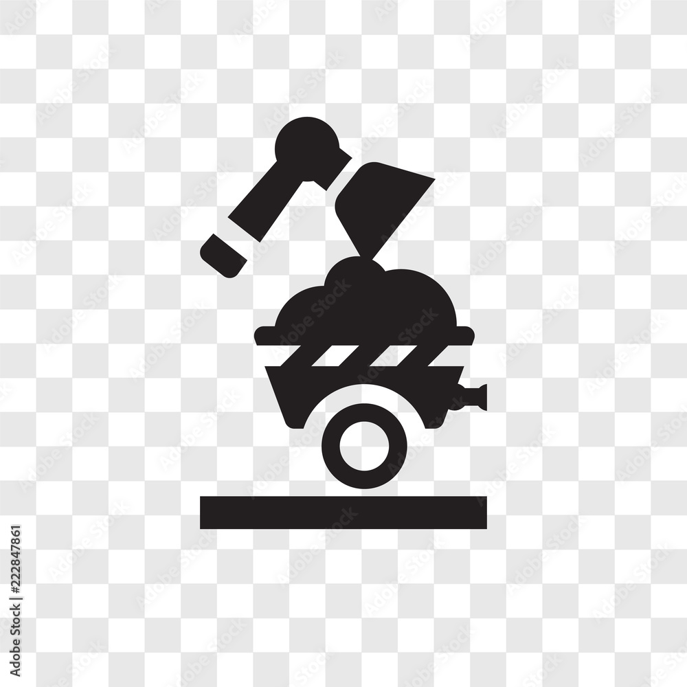 Chop vector icon isolated on transparent background, Chop logo design ...