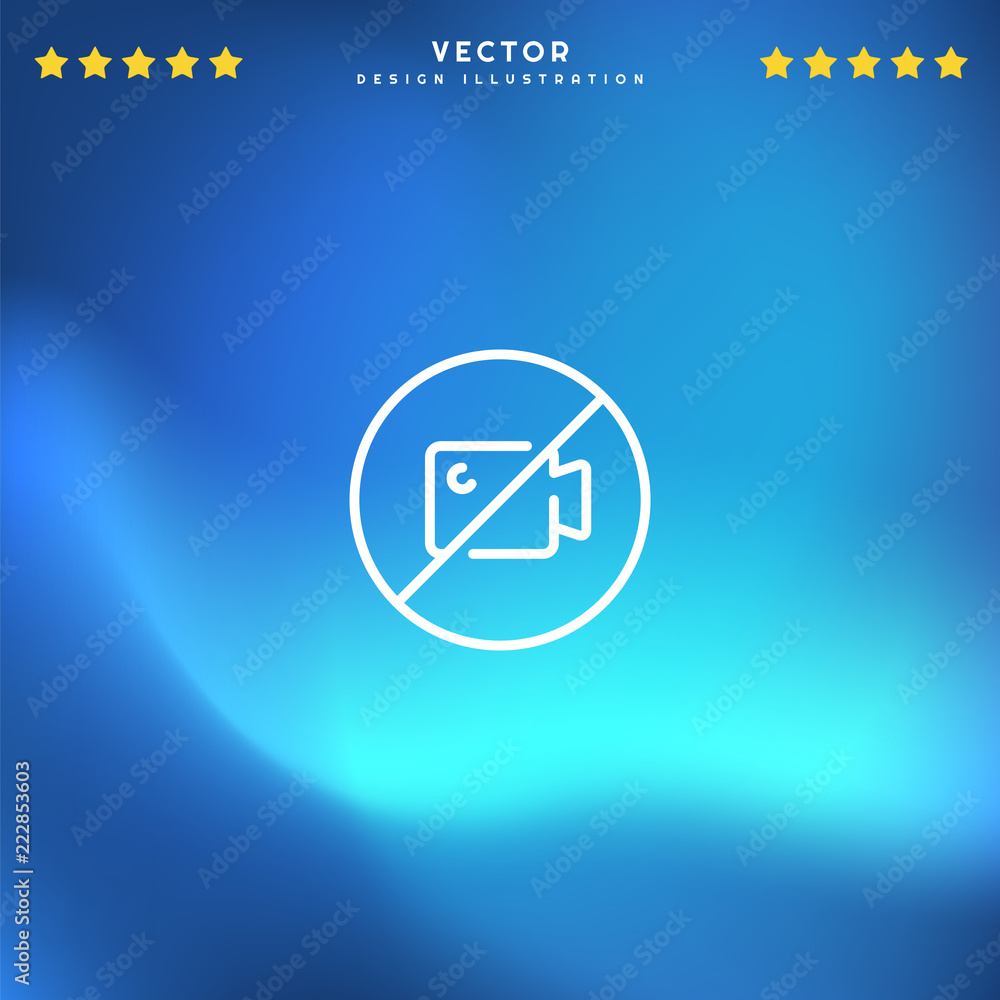 Premium Symbol of Record Related Vector Line Icon Isolated on Gradient ...