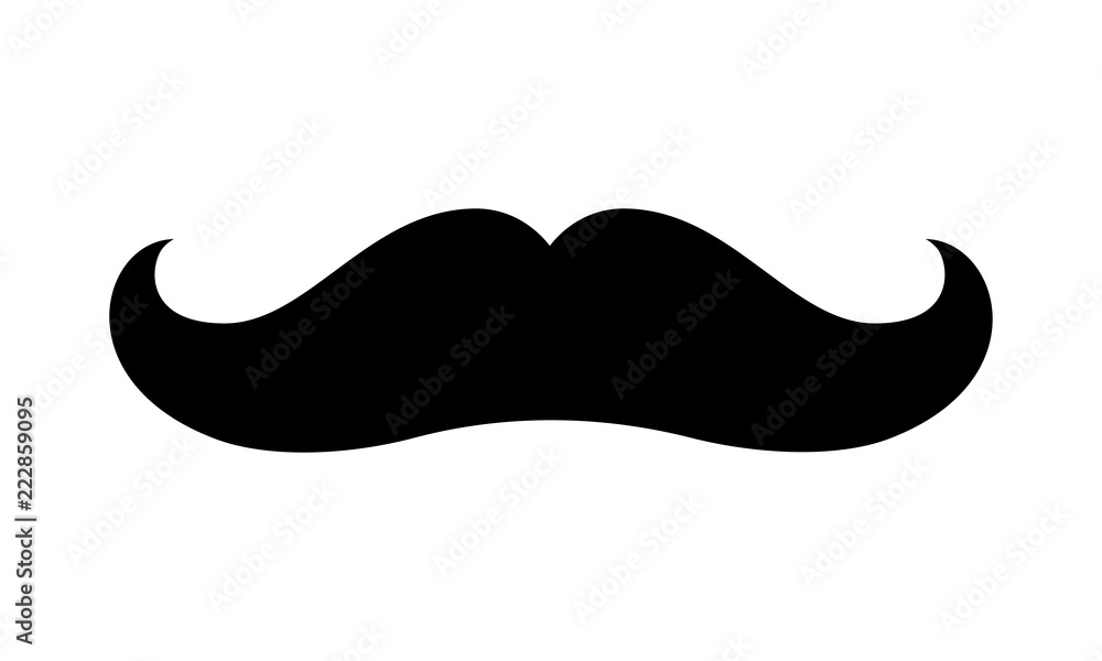 Mustache Icon Vector