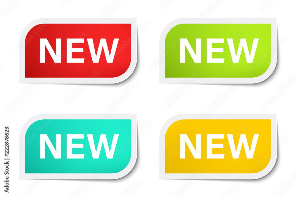 New tag business and banner vector. Stock Vector | Adobe Stock