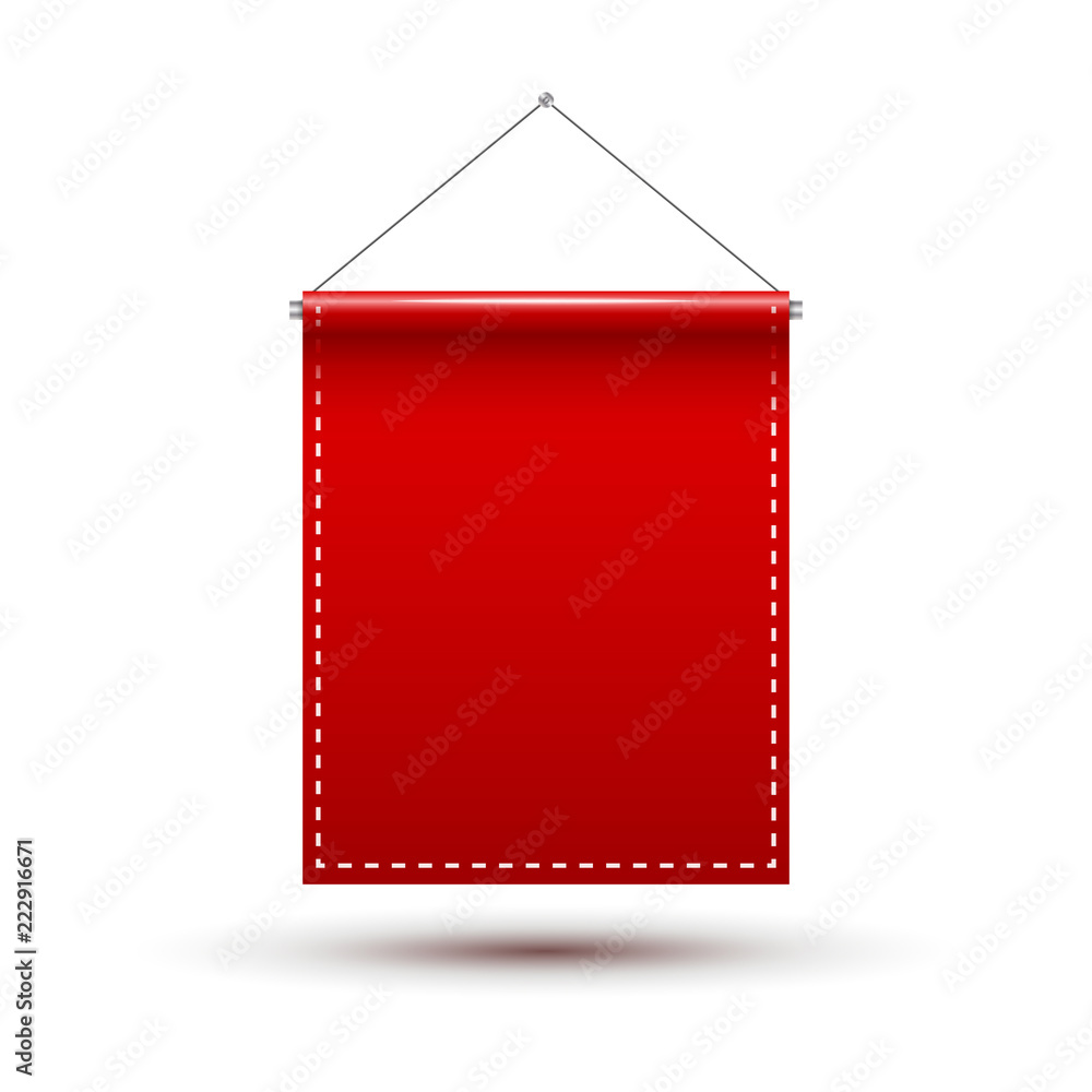Blank Pennant Flag