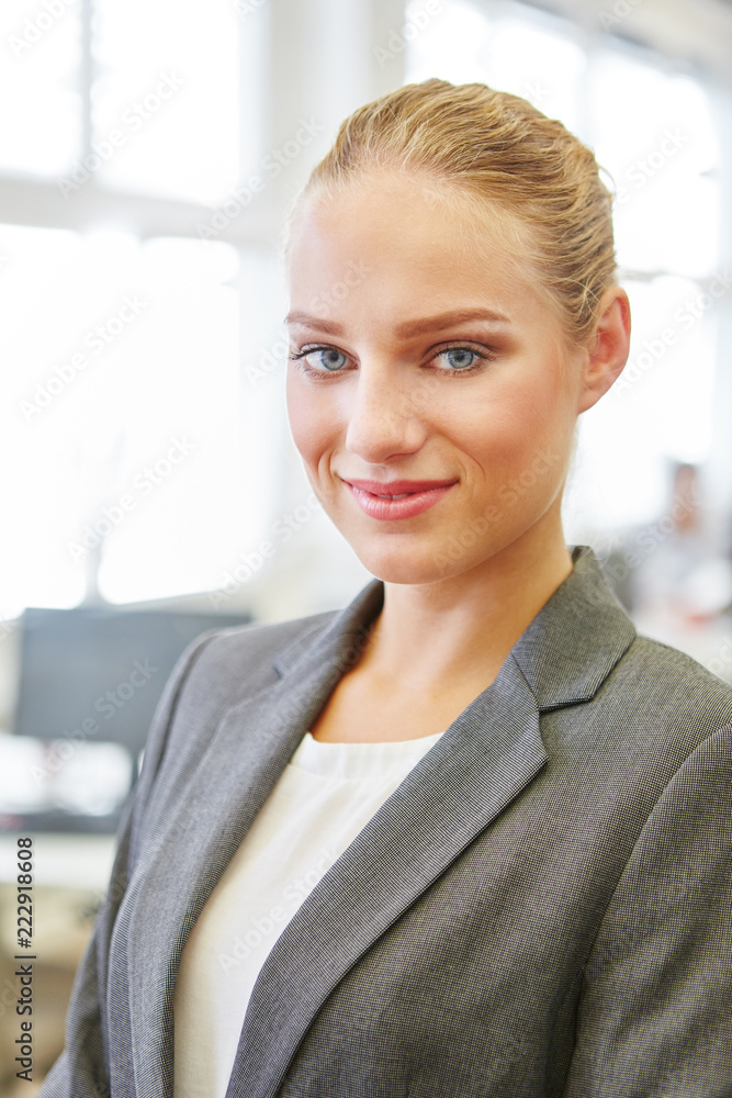 Young woman as competent businesswoman Stock Photo | Adobe Stock