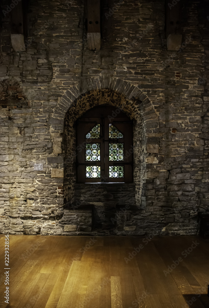 Interior of an old historic building Stock Photo | Adobe Stock
