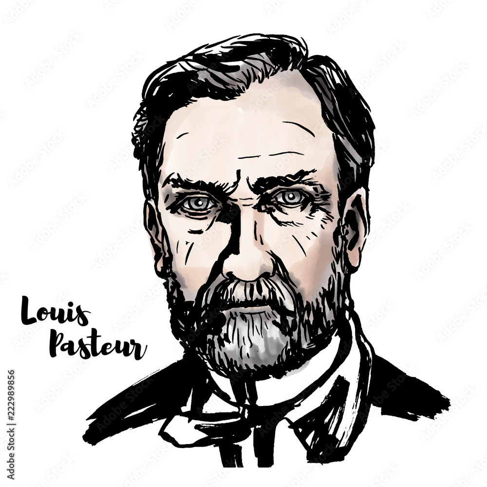 Louis Pasteur Stock Vector | Adobe Stock