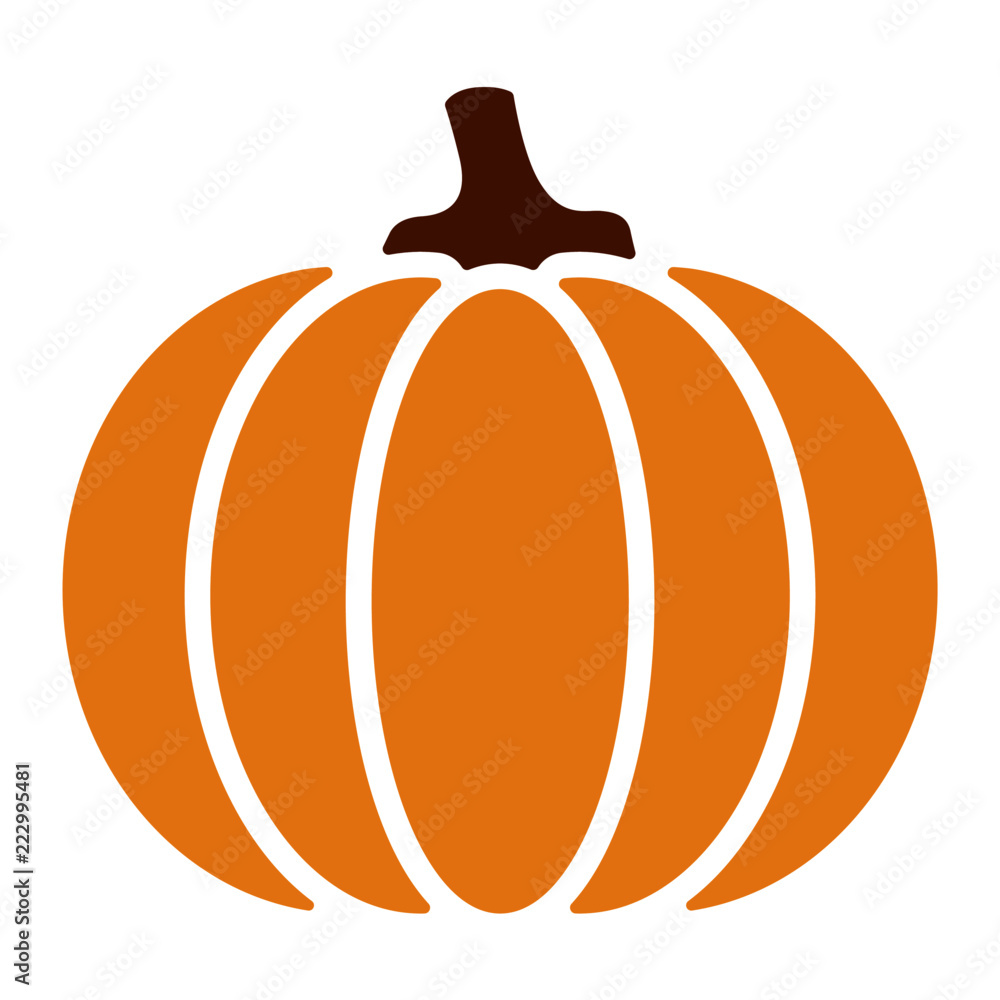 Icon - Kürbis Stock Vector | Adobe Stock
