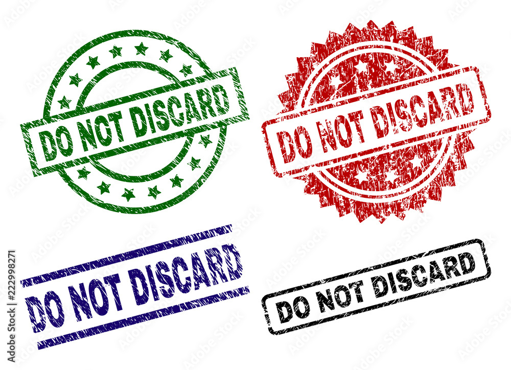 DO NOT DISCARD seal prints with corroded style. Black, green,red,blue ...