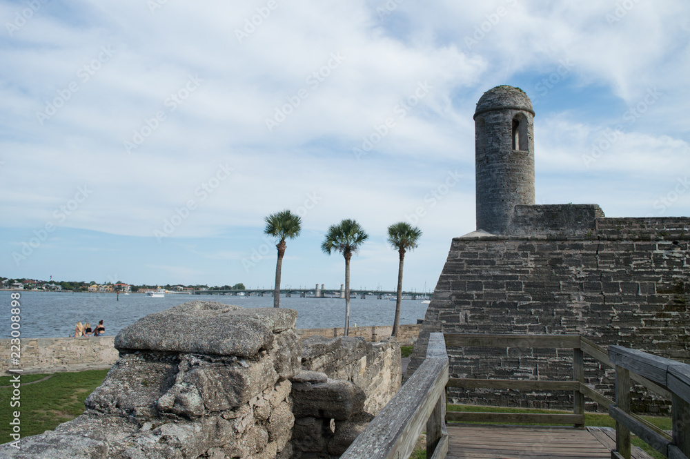 Castillo de San Marcos. Saint Augustine, Florida, United States ...