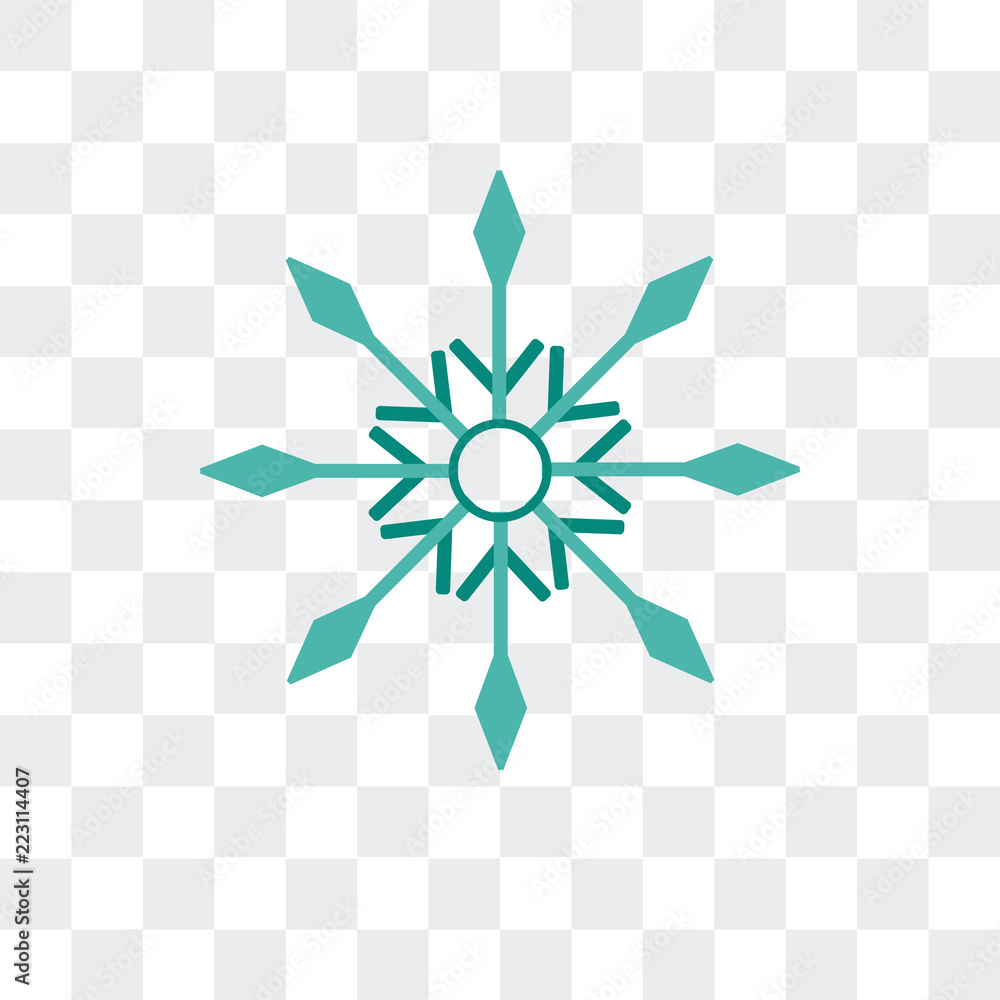 Simple Snowflake Clipart No Background