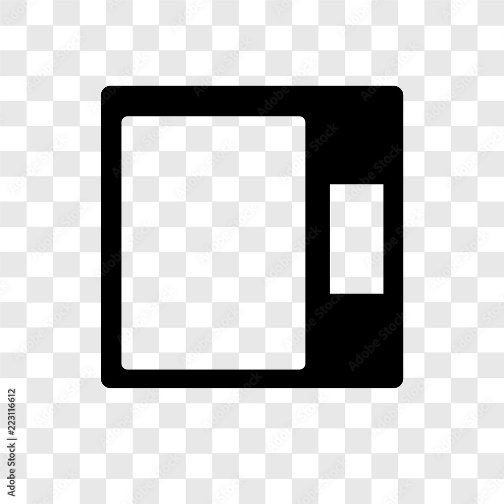 Elevator vector icon isolated on transparent background, Elevator logo ...