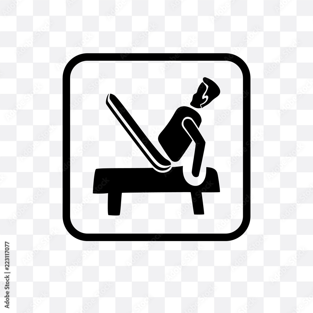 acrobat icon isolated on transparent background. Simple and editable ...