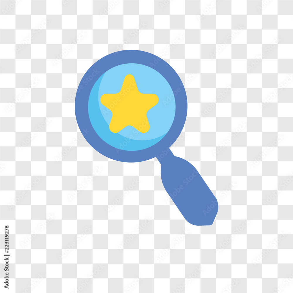 Review vector icon isolated on transparent background, Review logo ...