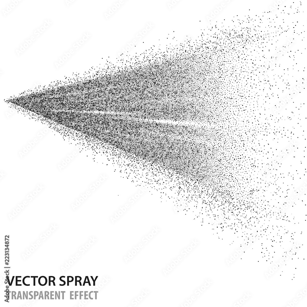 Water Spray White Background