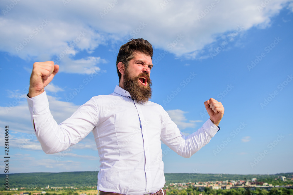 Person Full Of Energy