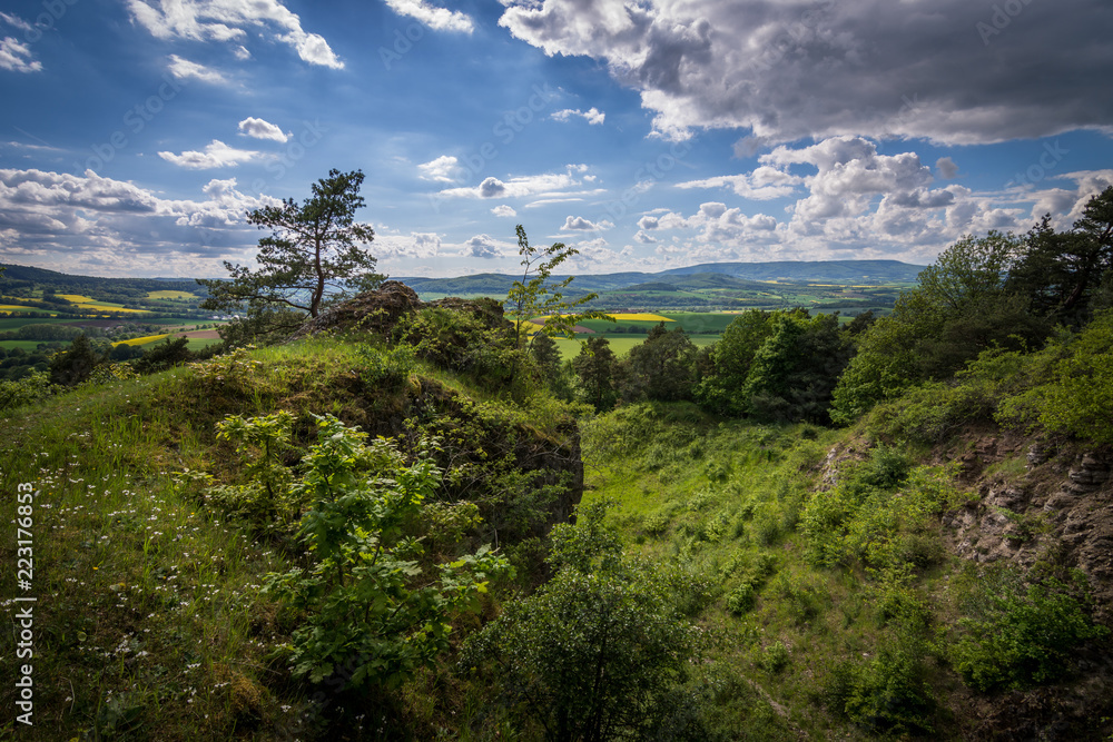 Blaue Kuppe bei Eschwege Stock Photo | Adobe Stock